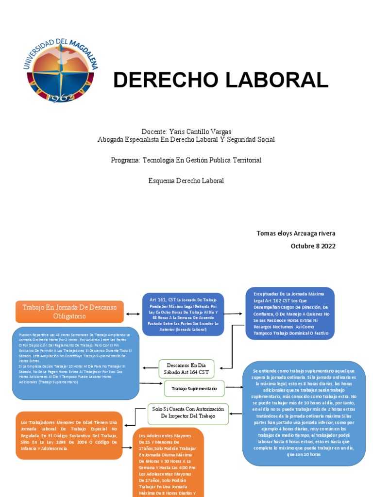 Esquema Derecho Laboral | PDF