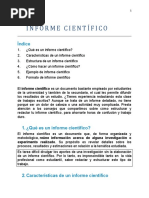 Estructura del Informe Científico | PDF