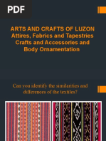 Luzon Indigenous Crafts | PDF | Weaving | Textiles