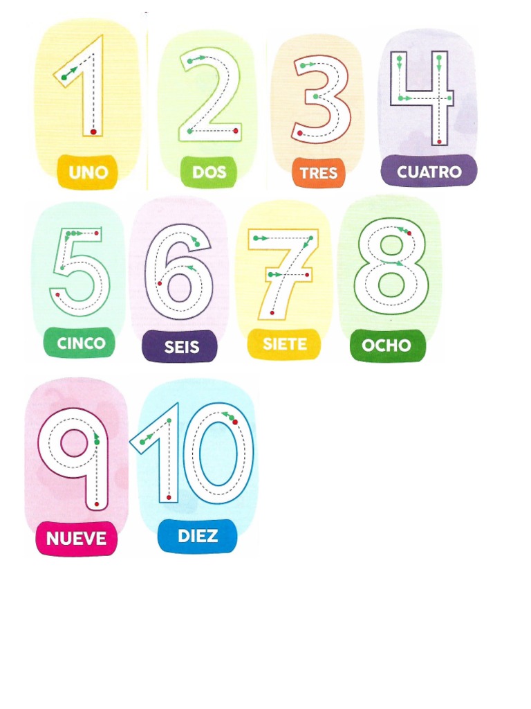 5 Copias Numeros | PDF