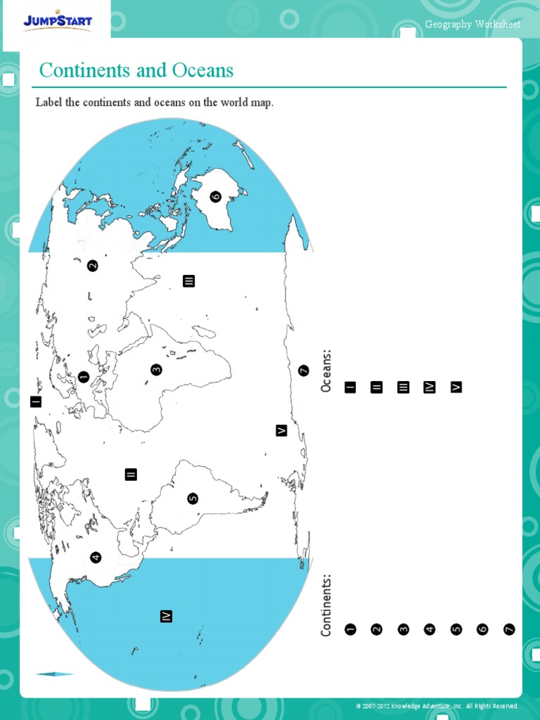 continents-and-oceans | PDF