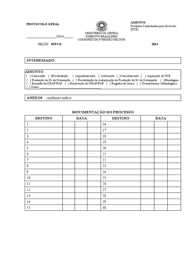 Capa de Processo - Pce | PDF