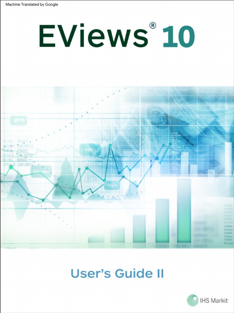EViews 10 Users Guide II-1-250 | PDF | Análisis de regresión | Archivo ...
