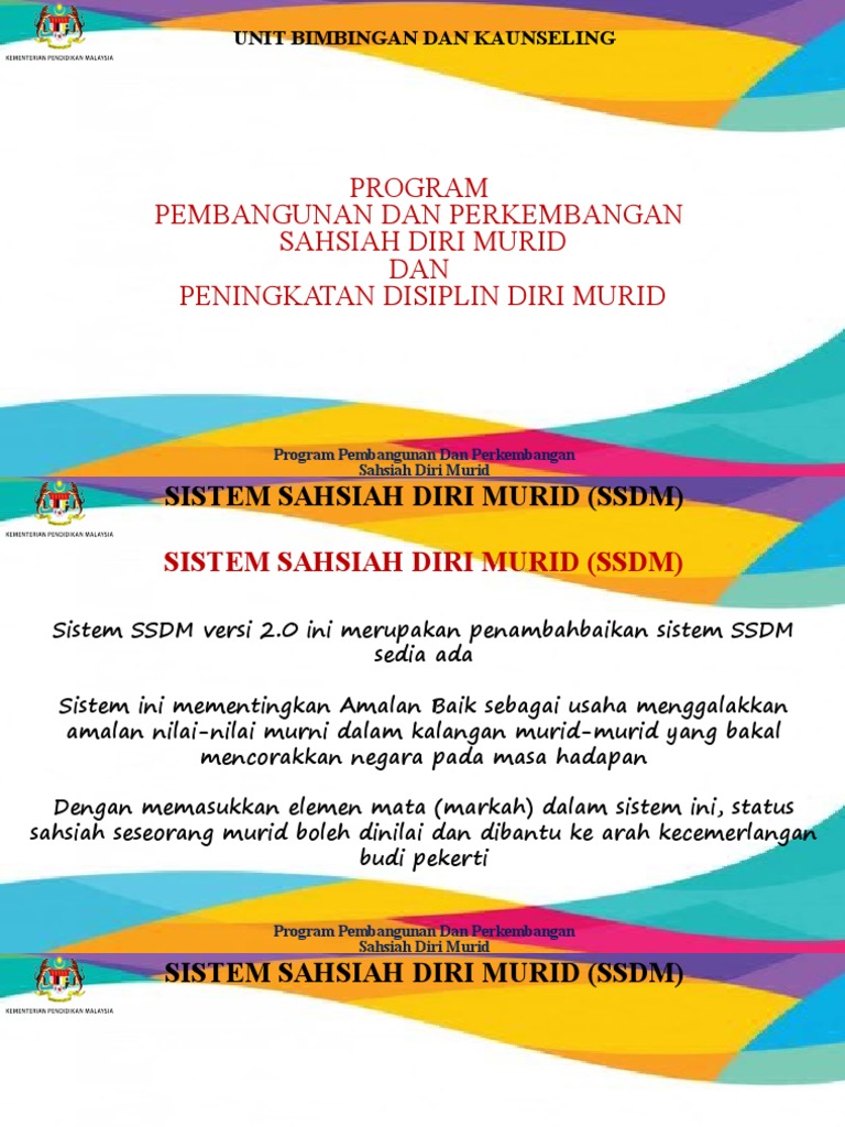 2022 Sistem Sahsiah Diri Murid (GBK) | PDF