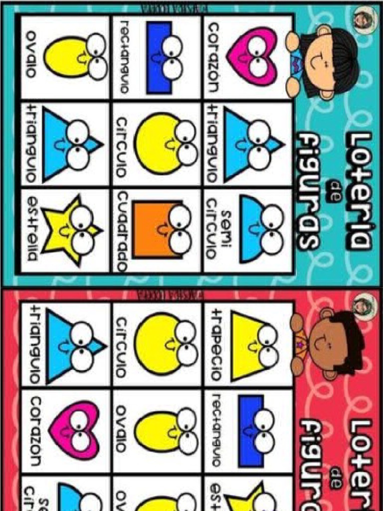 Loteria De Figuras Geometricas Pdf 