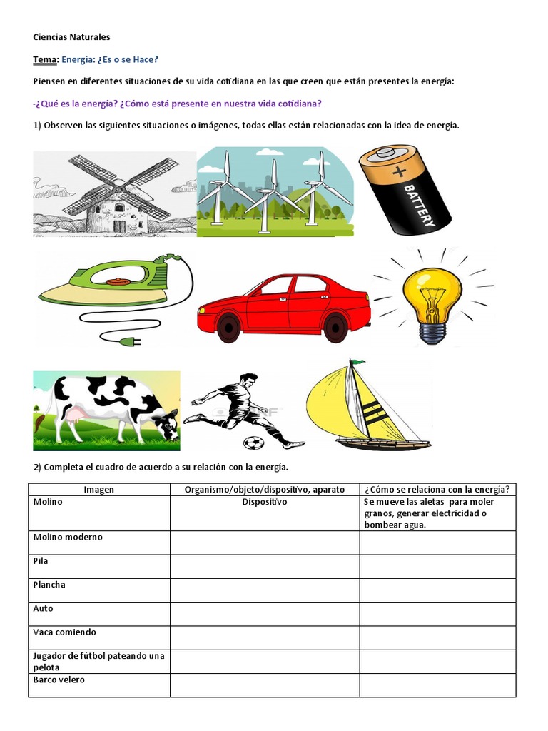 Cs Nat. Energía | PDF
