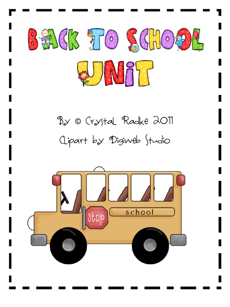 Back To School Unit Preview | PDF | Home & Garden | Computers