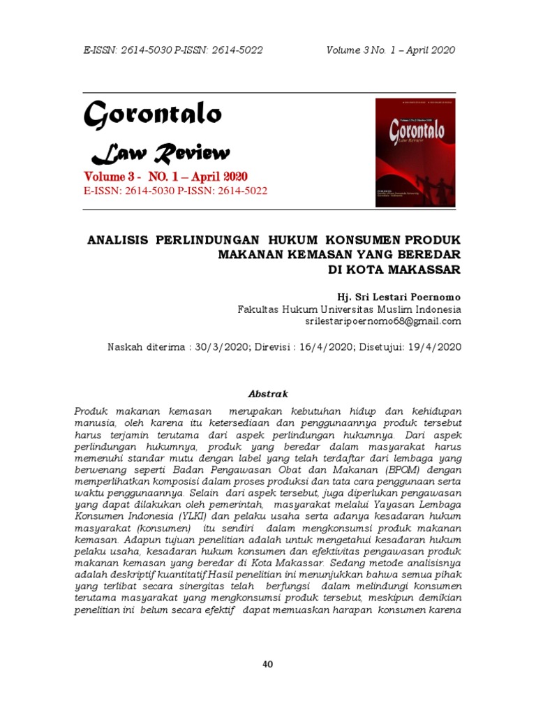Kasus Analisis Perlindungan Konsumen | PDF