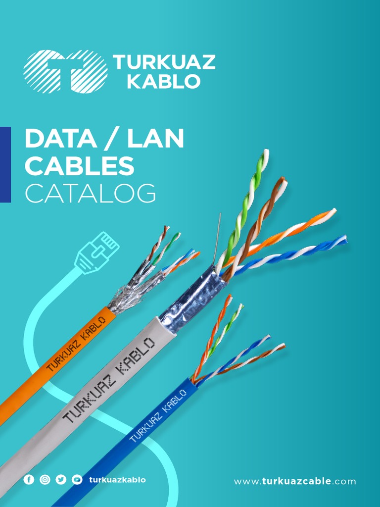 Turkuaz Cable Data Cables Catalog | PDF | Ethernet | Electrical Engineering