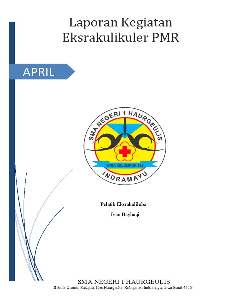 Laporan Ekskul PMR April | PDF