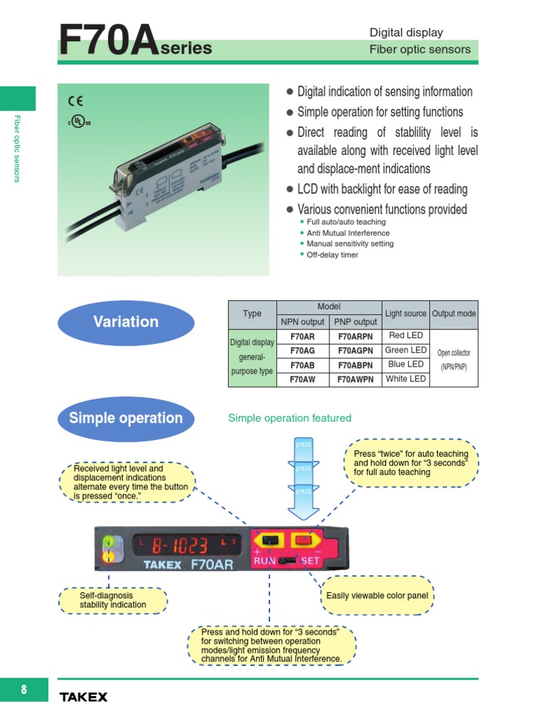 Takex F70a&f70 | PDF | Bipolar Junction Transistor | Light Emitting Diode
