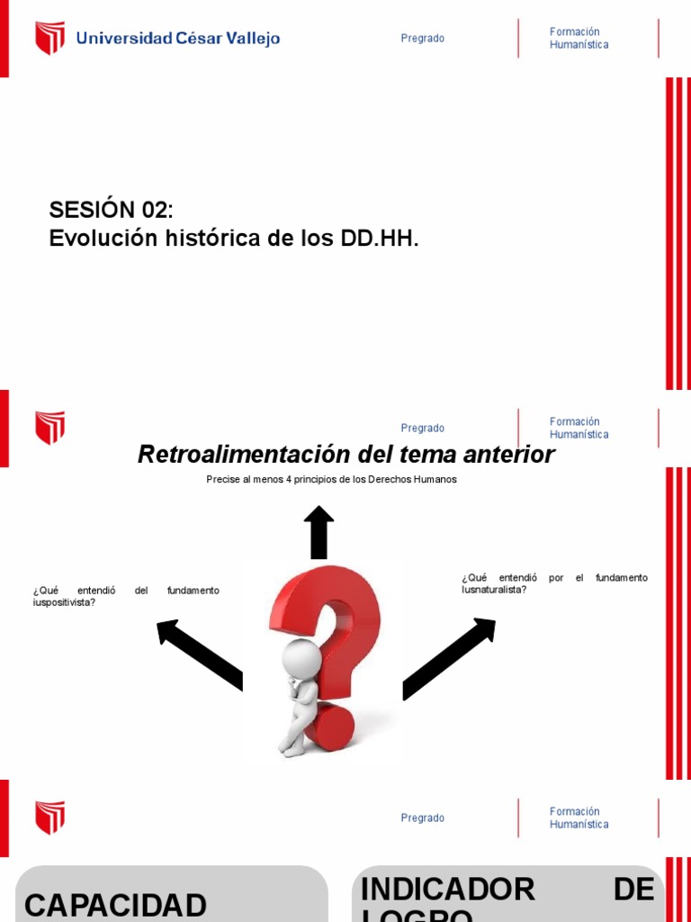 002 PPT Sesión 02 | PDF | Derechos humanos | Justicia