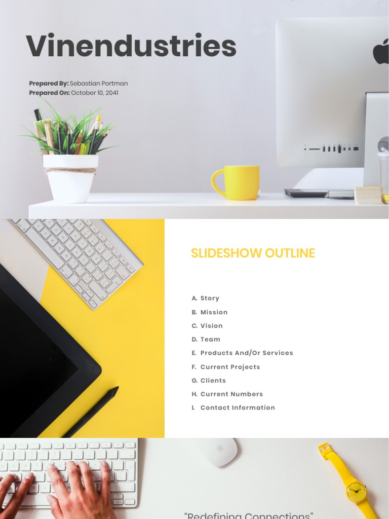 Free Sample IT Presentation Template | PDF | Computer Network | Client ...