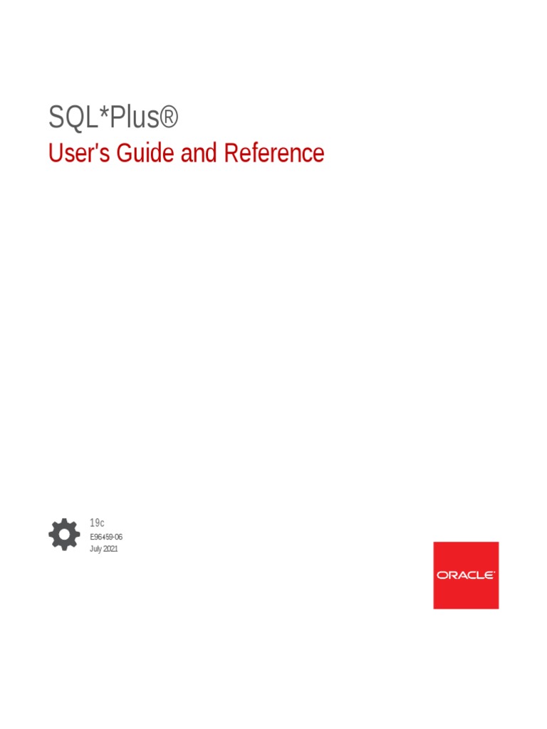 Sqlplus Users Guide And Reference Pdf Databases Command Line Interface 1771