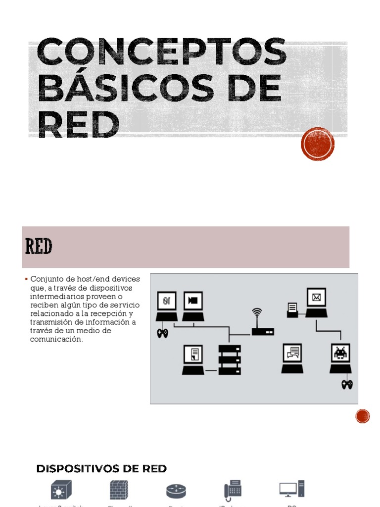 Conceptos Básicos de Red | PDF | Red de computadoras | Red de área amplia