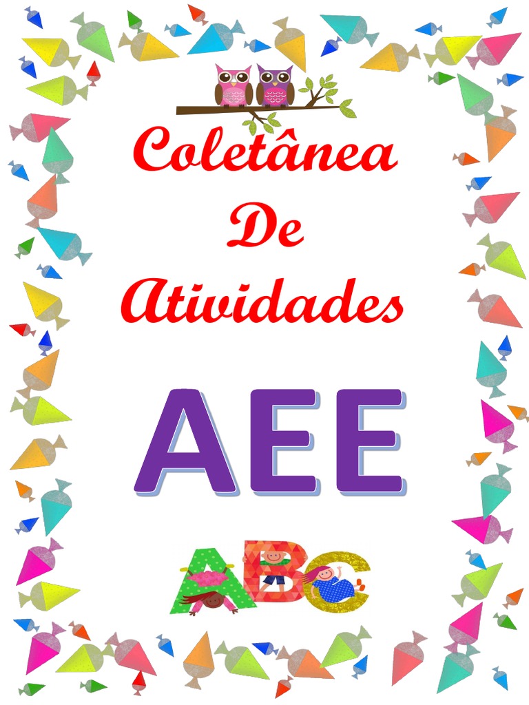 Atividades Do AEE Educação Especial | PDF | Carreira e Crescimento ...