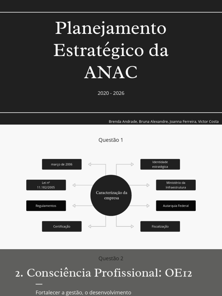 Planejamento Estratégico ANAC | PDF | Governança | Inovação