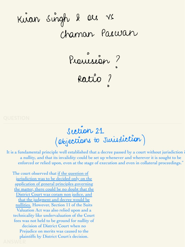 Applicability of Section 10 CPC Stay of Suit Test | PDF | Lawsuit ...