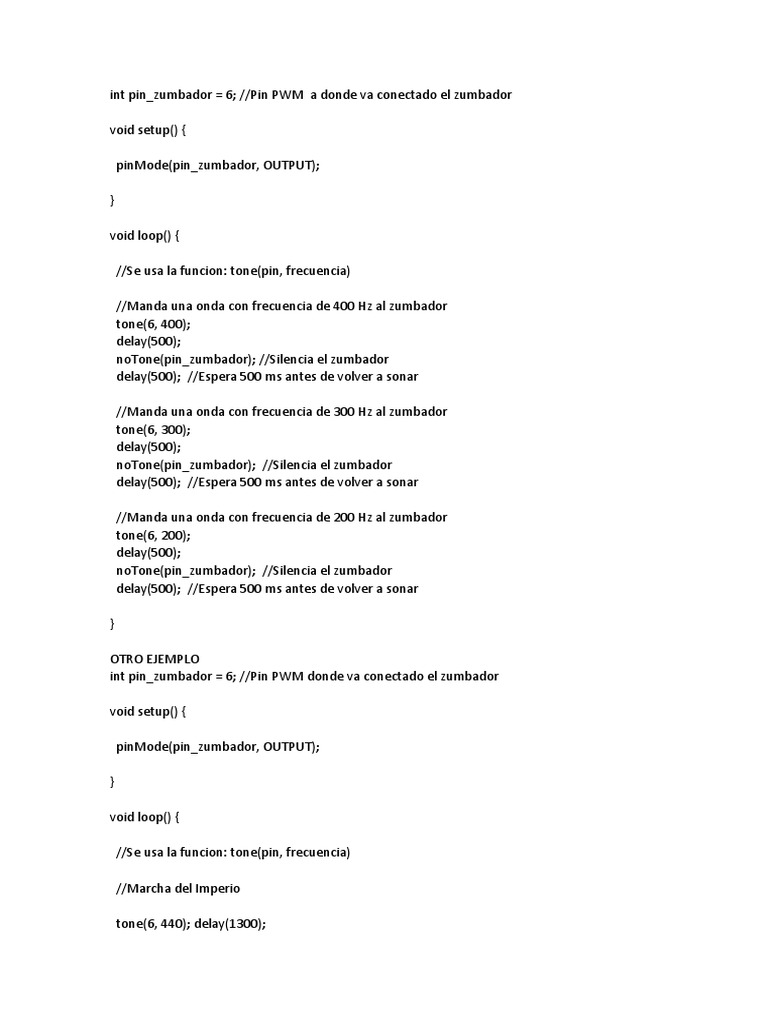 Buzzer | PDF | Frecuencia | Notación musical