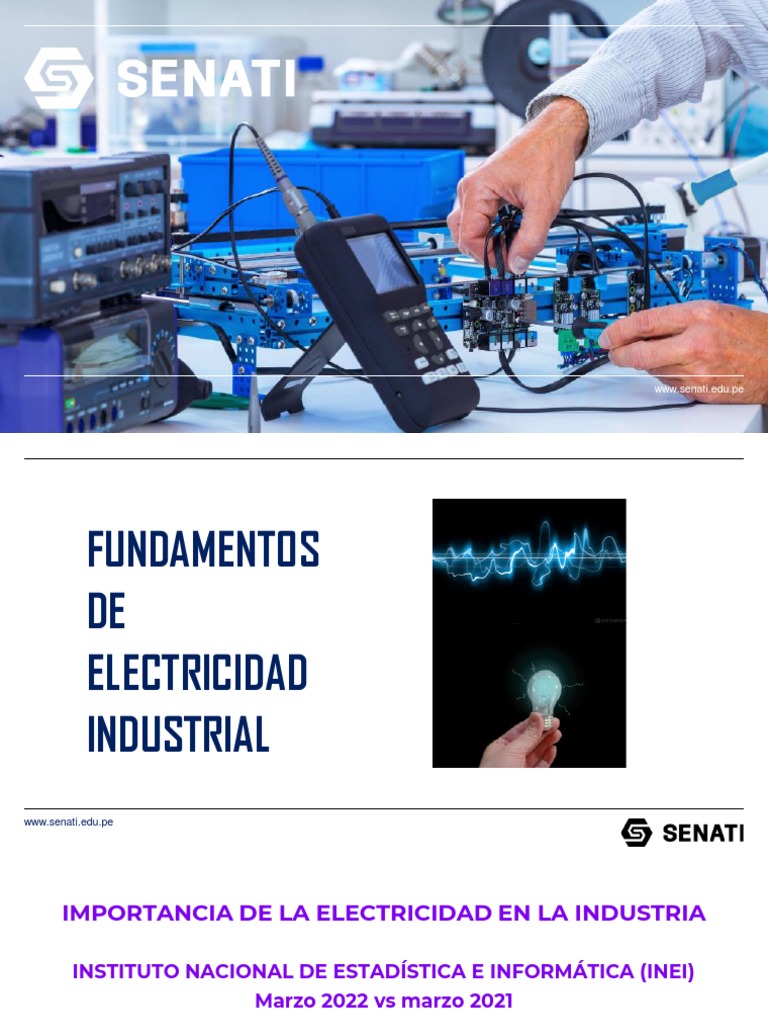 Fundamentos de Electricidad Industrial - Senati | PDF | Corriente ...