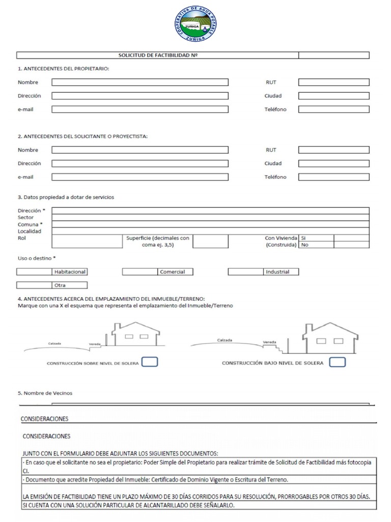 Formato de Solicitud | PDF