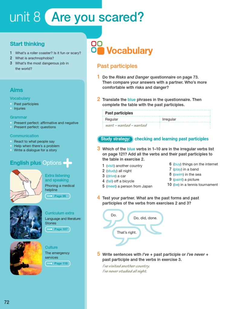 2º ESO Tema 8 | PDF | Verb | English Language