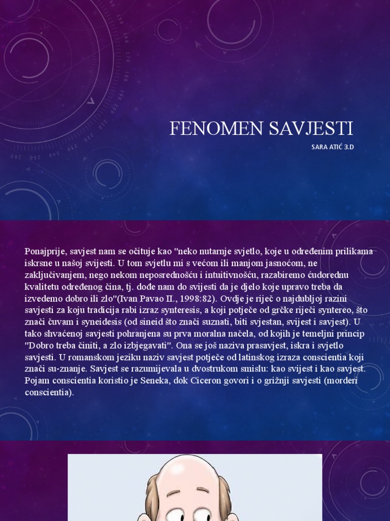 Fenomen Savjesti | PDF