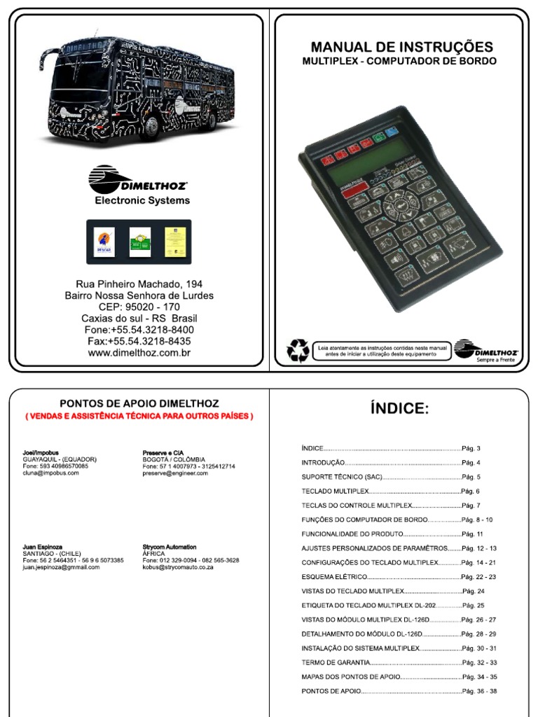 DL-202A Manual Multiplex | PDF