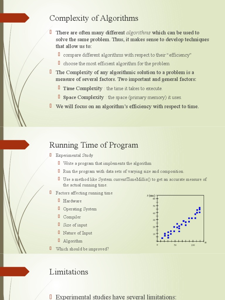 3 Algorithmic Complexity Pdf Time Complexity Algorithms 