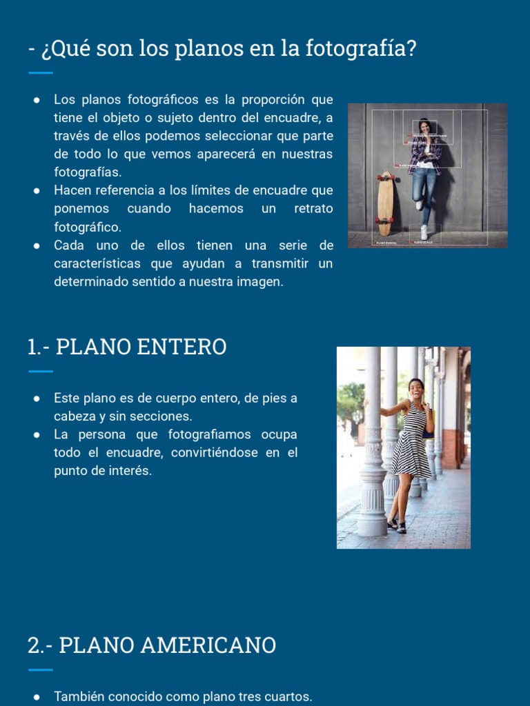 Tipos de Planos de La Fotografía Segun Su Escala | PDF