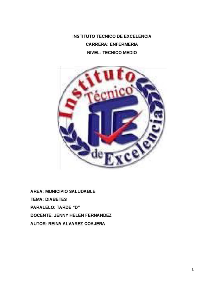 Instituto Tecnico de Excelencia | PDF