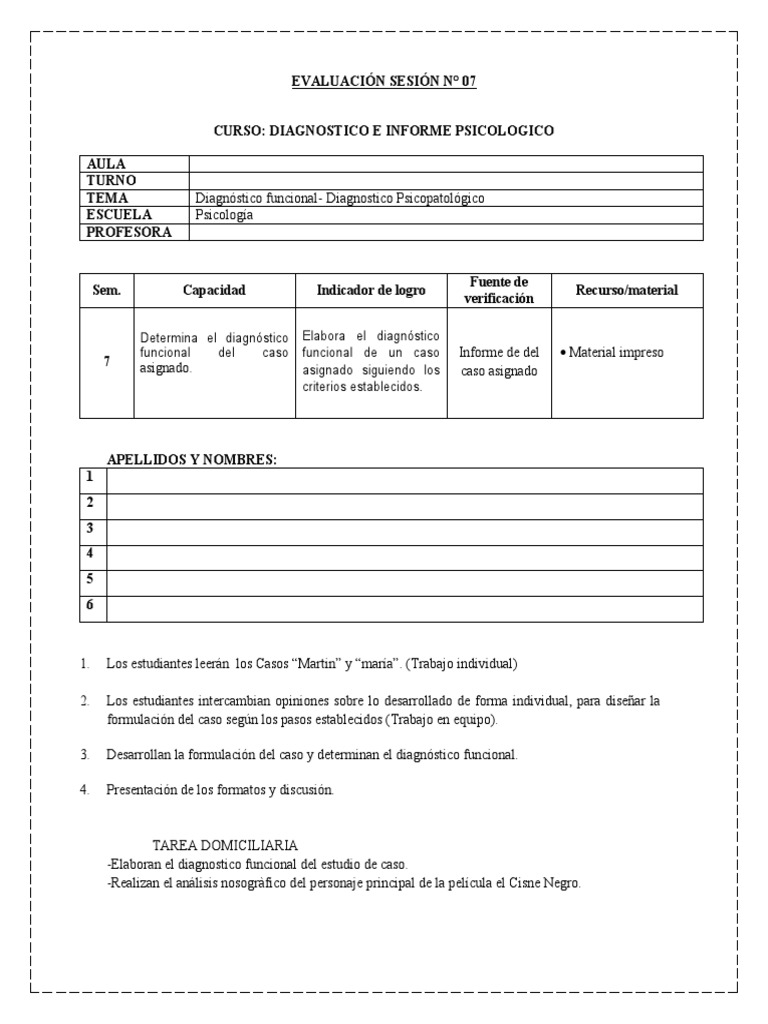 Ficha Ev N 7 DXP PDF