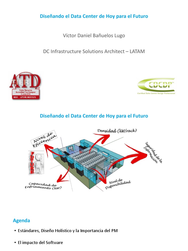 Diseñando El Data Center de Hoy para El Futuro 2018 VDBL | PDF | Data Center | Telecommunications
