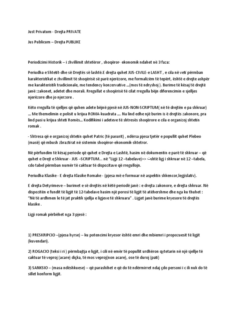 E Drejta Romake | PDF