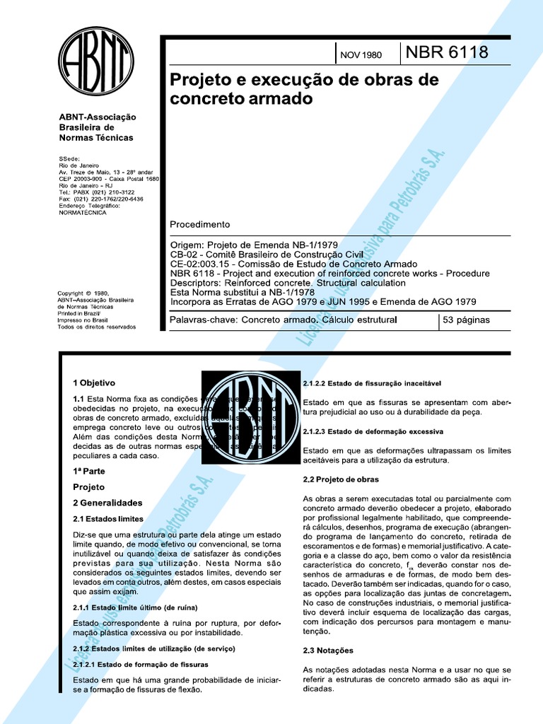 NBR 6118 | PDF