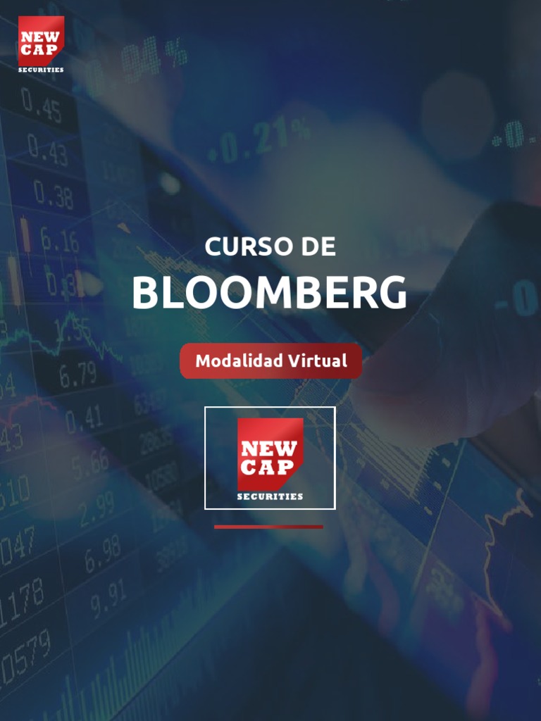 Brochure Curso Especializado Bloomberg Aplicado | PDF | Compartir (Finanzas) | Deuda