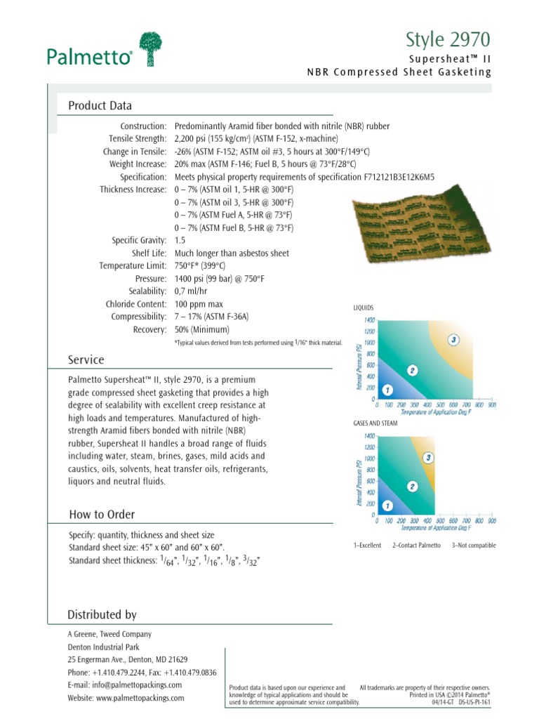 Style 2970: Product Data | PDF | Physical Chemistry | Building Engineering