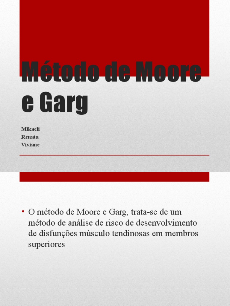 Método de Moore e Garg 2 | PDF