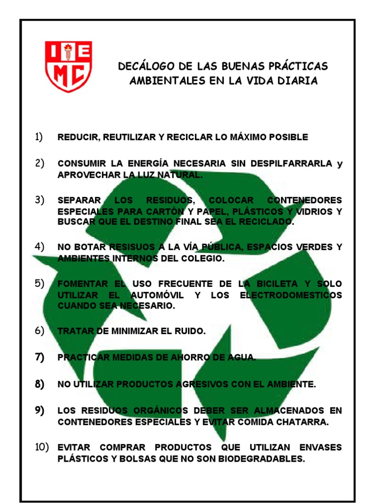 Decálogo Ambiental 2
