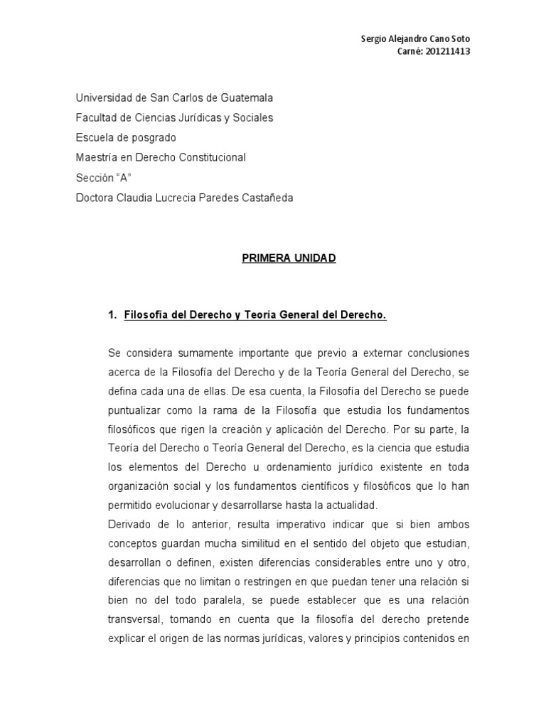 Interpretación de Temas Del Programa - Sergio Cano | PDF | La Ley natural | Legislación