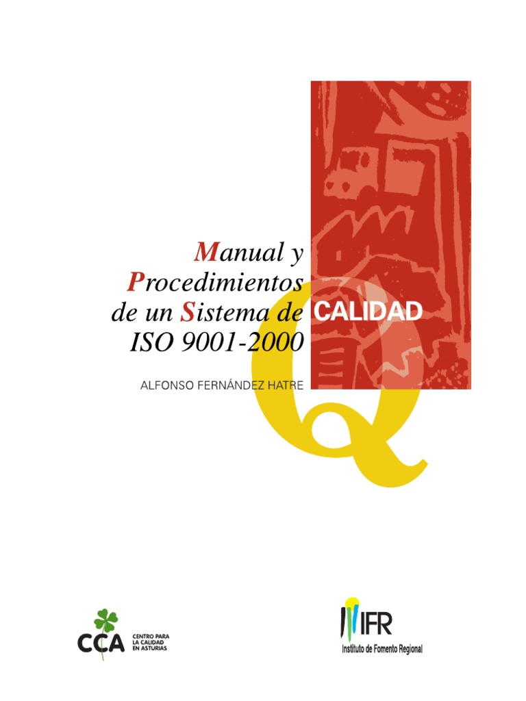 Manual Procedimiento Instructivos Registros ISO 9001 | PDF | Iso 9000 ...