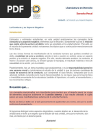 Garciam Esquema A2 U5 DP | PDF | Derecho penal | Intención (Derecho Penal)