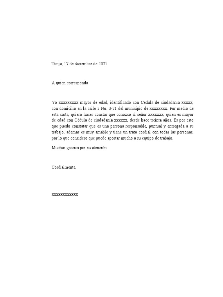 Certificacion Personal Modelo | PDF