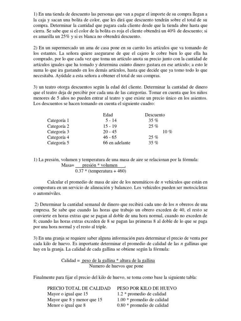 Problemas Mientras | PDF | Negocios