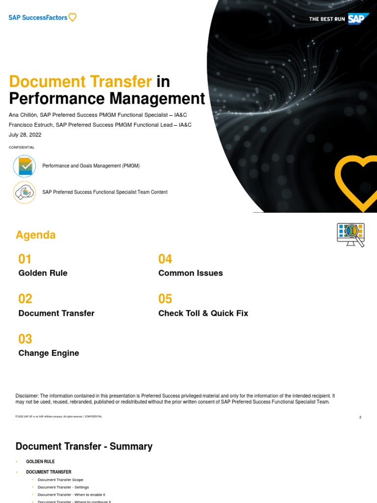 PMGM - July2022 - Webinar - Document Transfer | PDF | Software Development | Computing