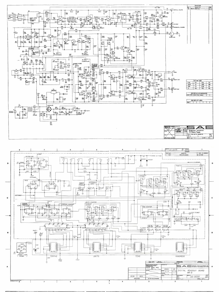 Hfe Sae Mark Viii 8000 Schematics | PDF
