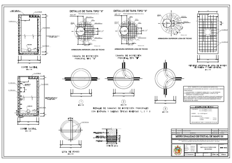 Buzones Típicos - REPLANTEADOS-Layout1 | PDF | Materiales de construcción | Ingeniero civil