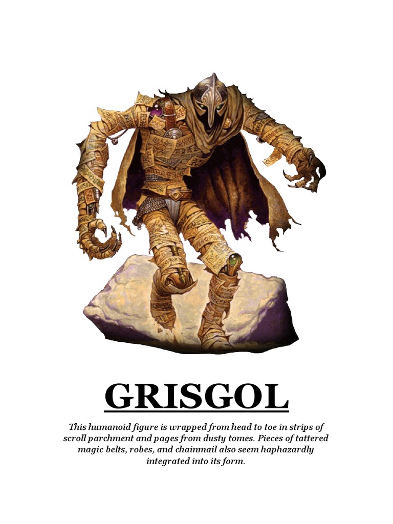 Grisgol | PDF | D20 System | Gary Gygax Games