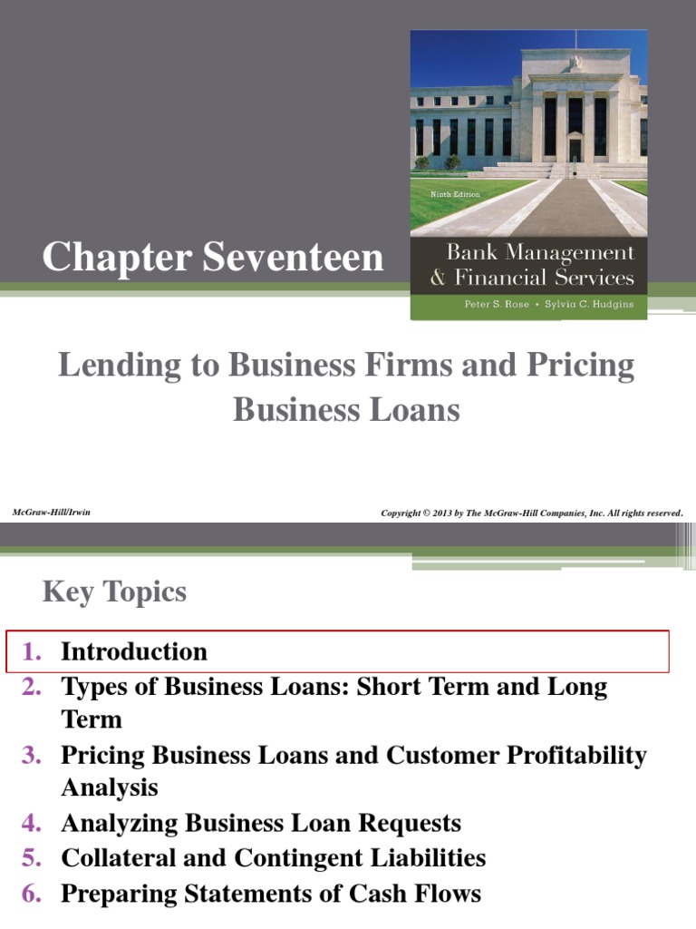 Chap 017 | PDF | Loans | Interest