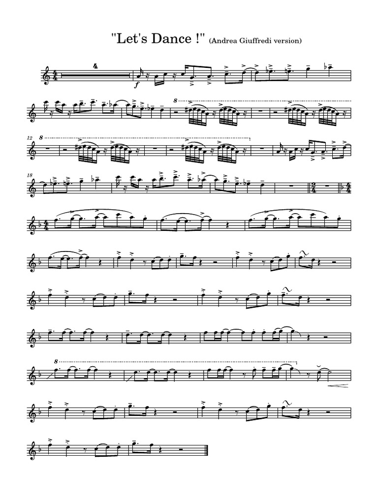 Let's Dance | PDF